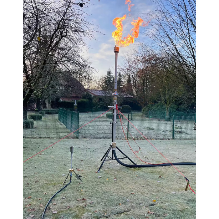 Torchère de gaz portable Mobile : Gas Flare S | ESDERS