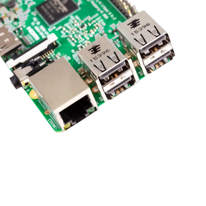 Ordinateur Monocarte Broadcom Bcm2837 Cortex A53 64 Bit à 12 Ghz Raspberry Pi 3 Model B 